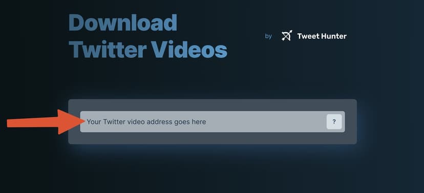Twitter Videos Download Tool